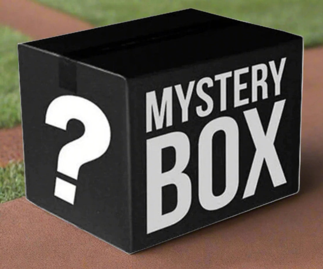 Mystery Box - includes one 13 inch H web scrap glove, right hand throw ...